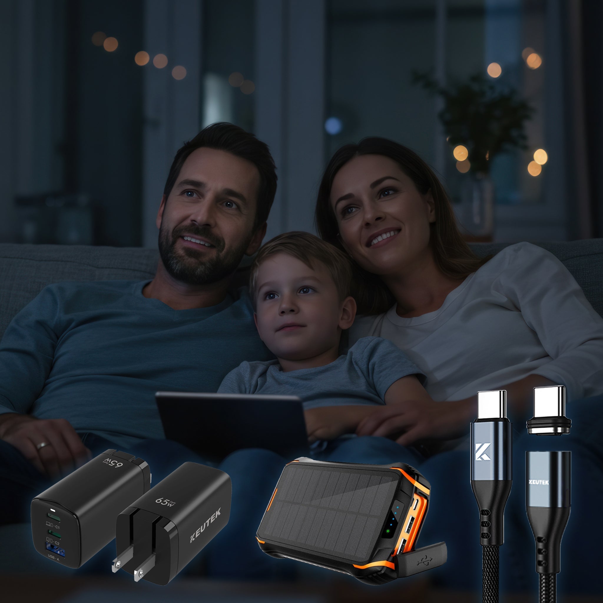 🌟 Family Charging Bundle – KEUTEK